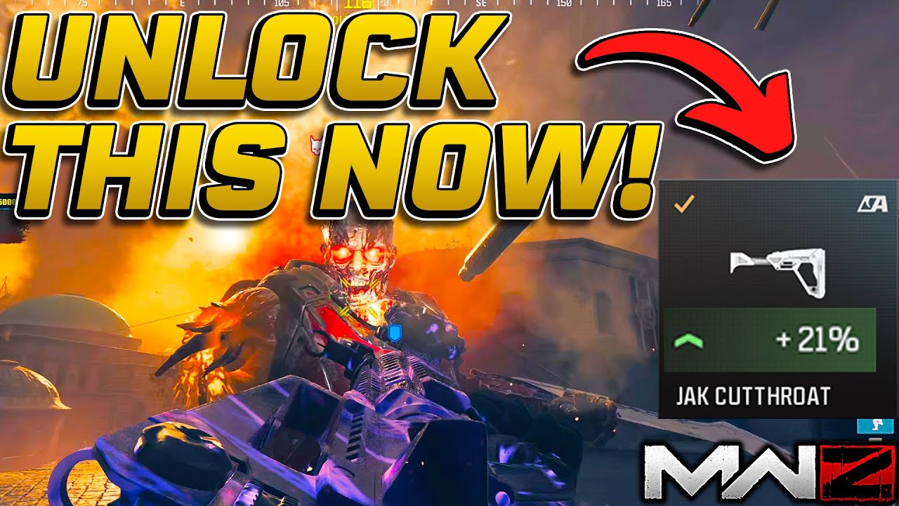 Zombies UNLOCK Best ATTACHMENT NOW - MWZ Week 3 Aftermarket Part - YouTube
