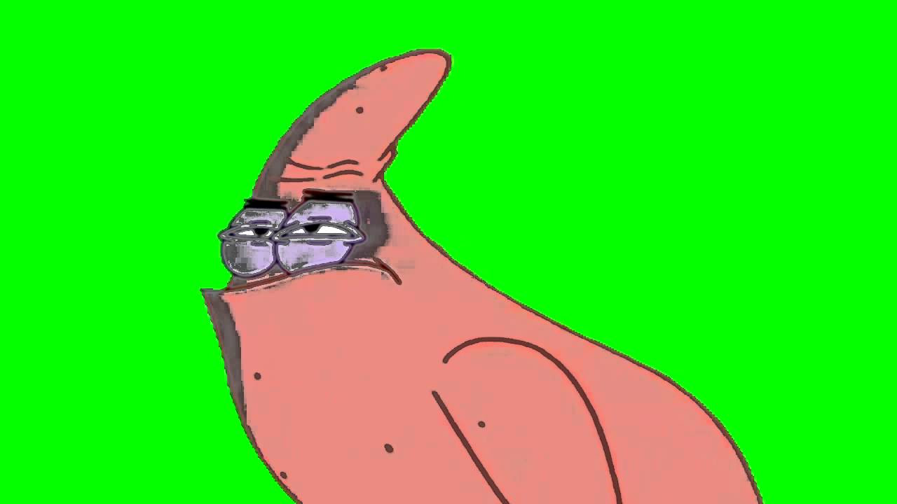 SpongeBob Green Screen: Patrick "Hmm..." - YouTube