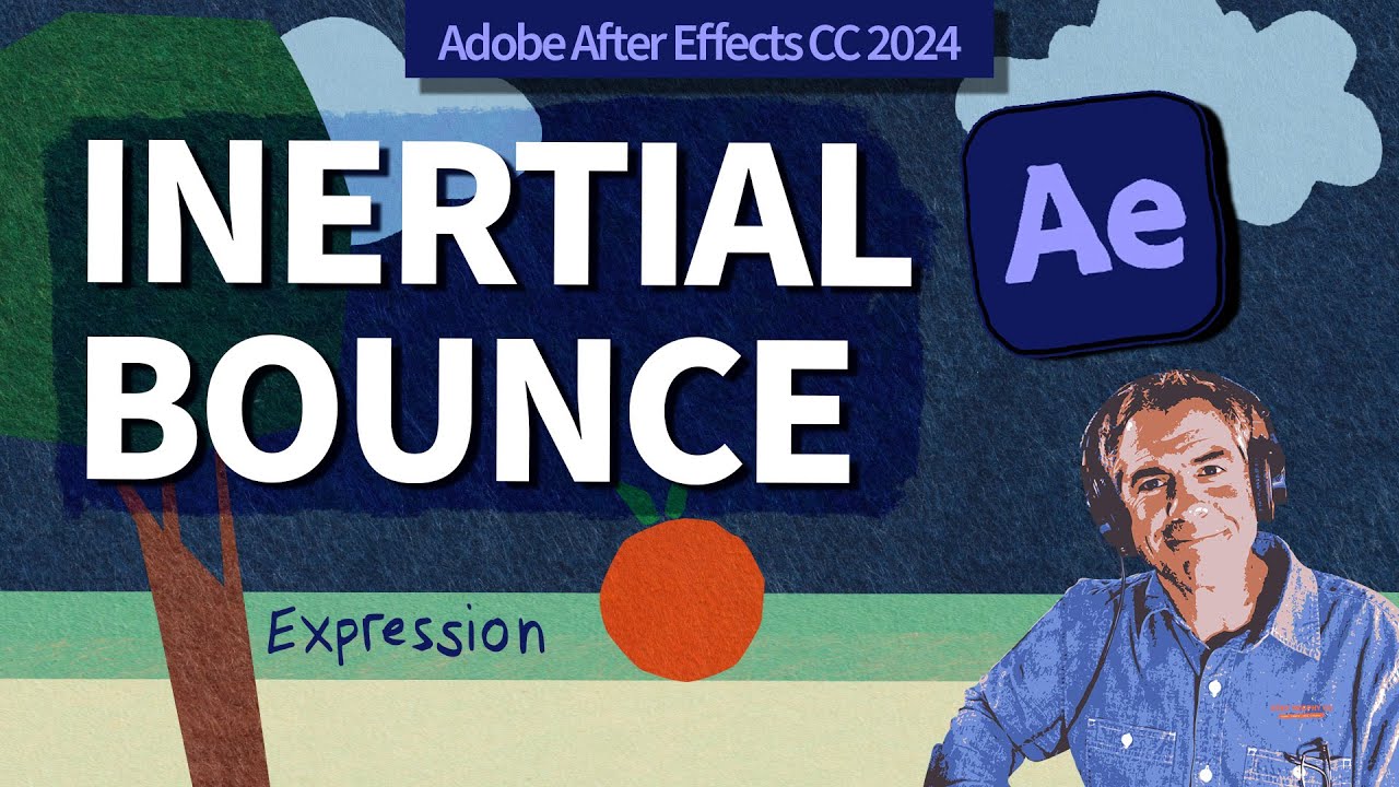 How To Use Inertial Bounce Expression in After Effects - YouTube