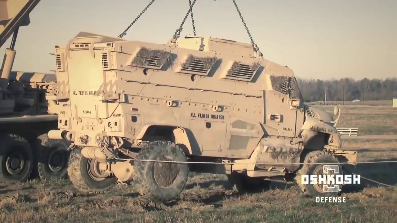 Oshkosh MMRS Heavy Recovery Vehicle - YouTube