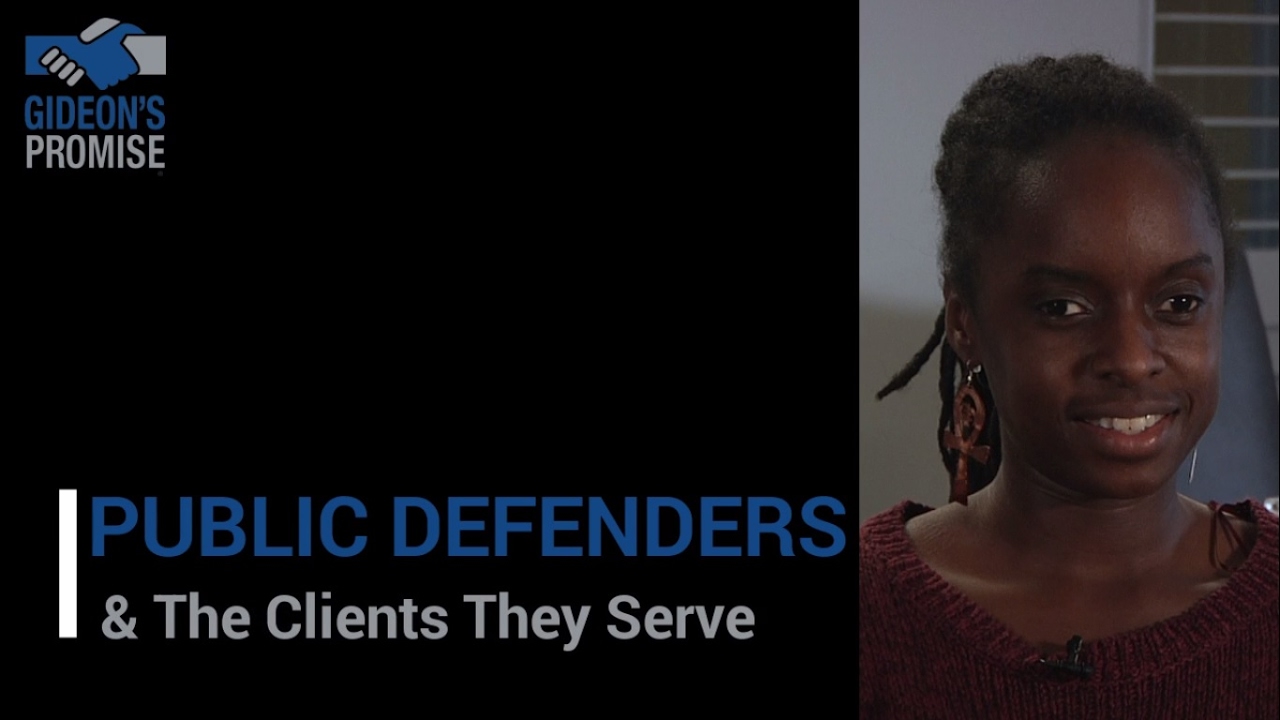 Public Defenders & The Clients They Serve - YouTube