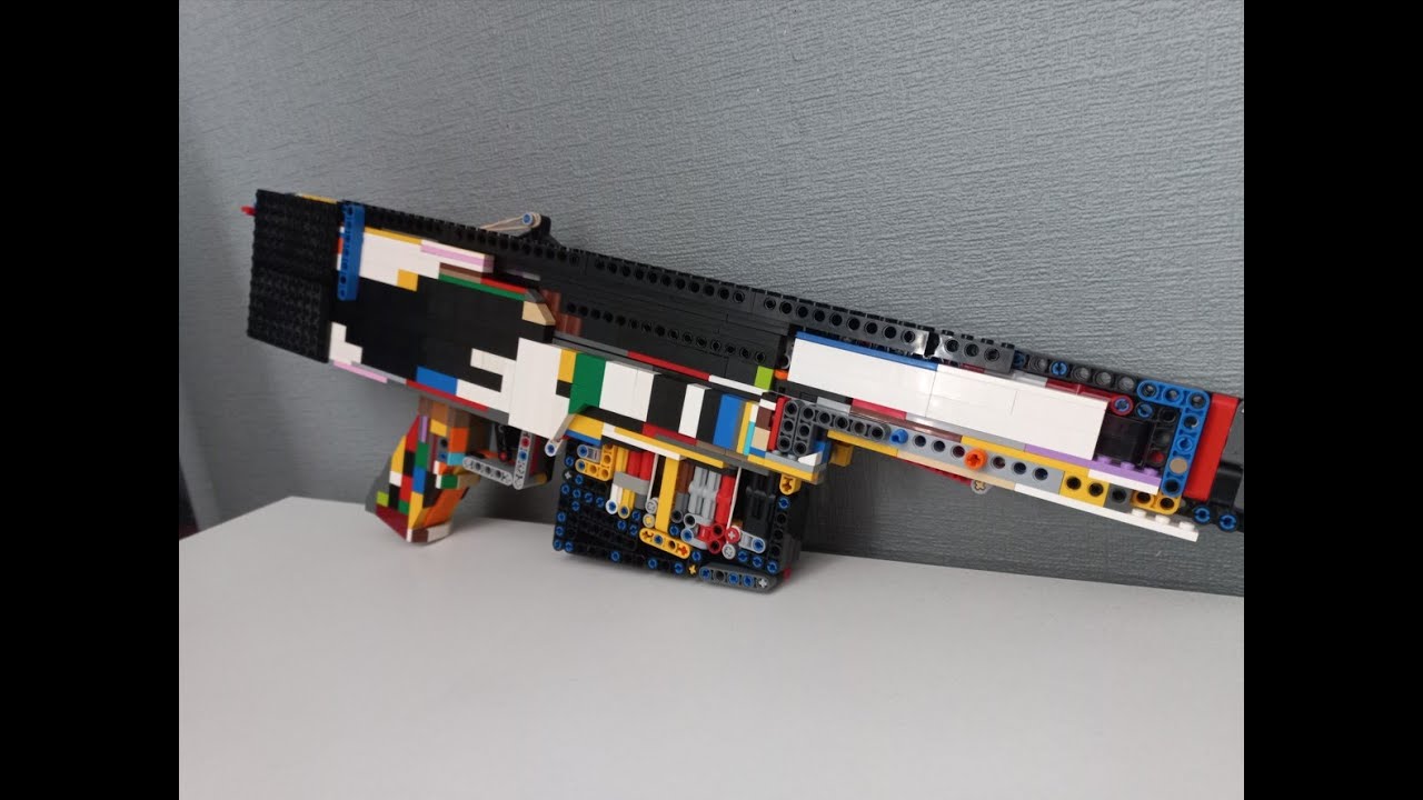 Shell Ejecting/Shooting LEGO Rifle Mark XI (reupload) - YouTube