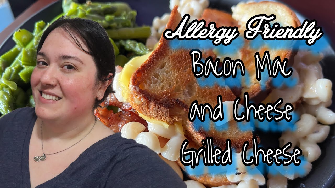 Bacon Macaroni & Cheese Grilled Cheese Sandwich ALLERGY FRIENDLY ...