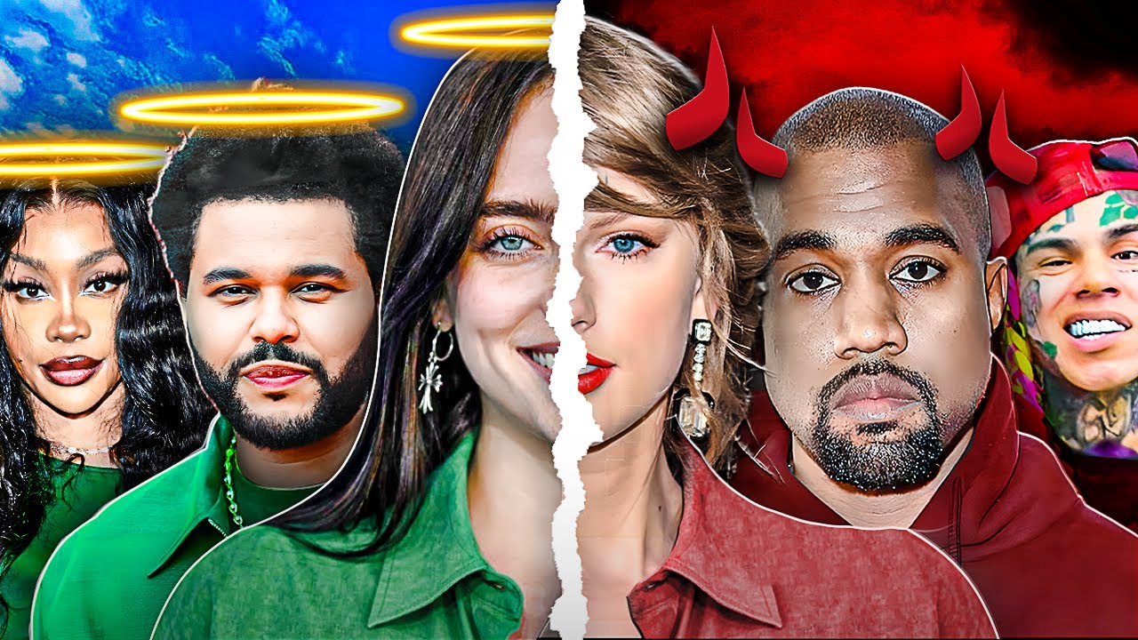 Most Loved Vs Most Hated Music Artist - YouTube