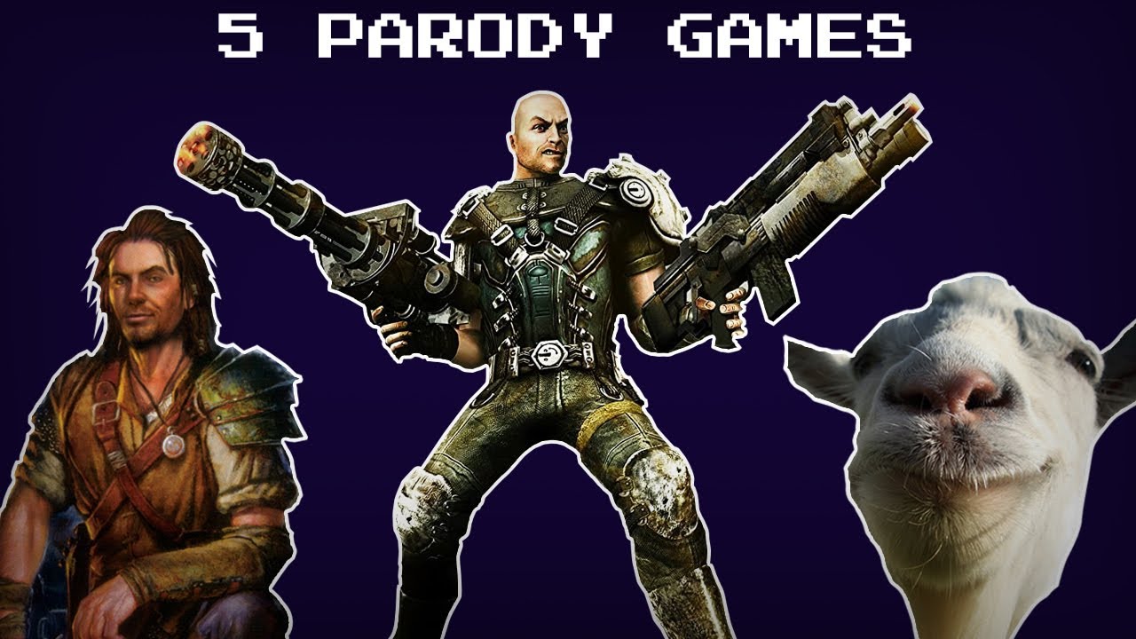 5 Parody Games - YouTube