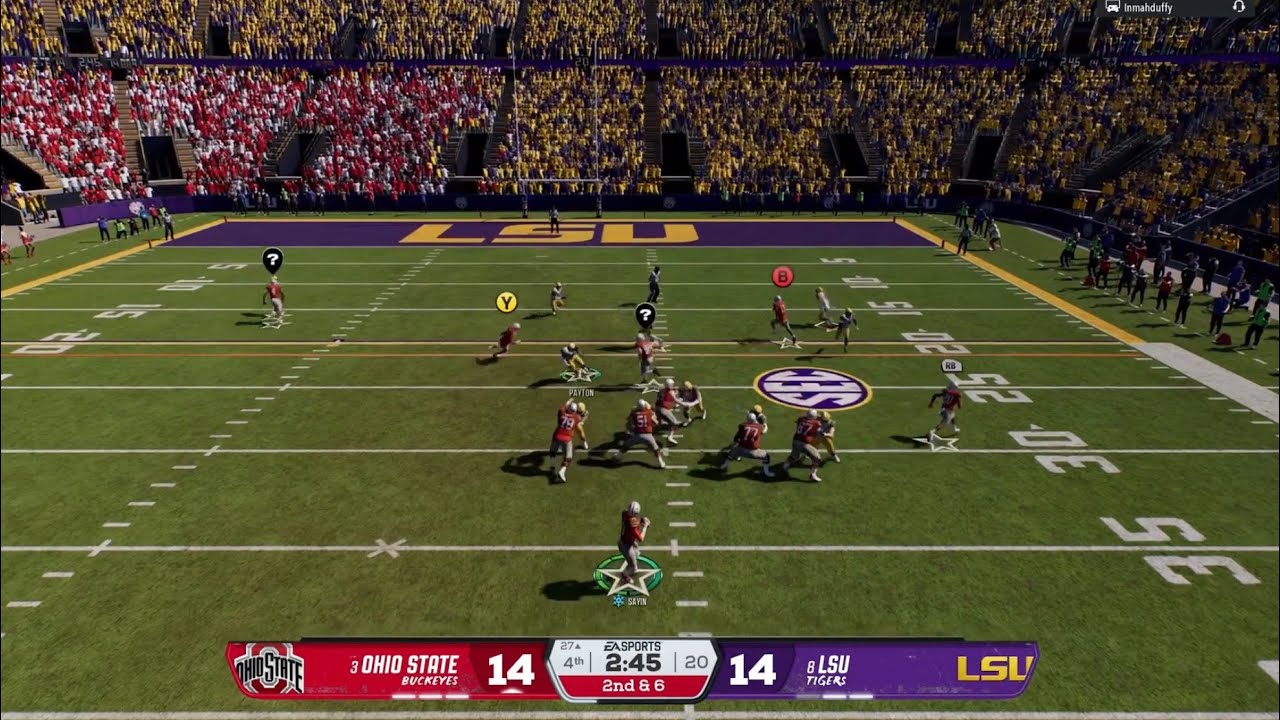 College Football 26 - Ohio State vs. LSU - YouTube