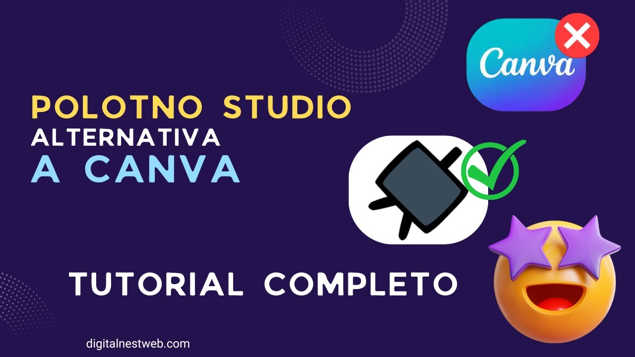 POLOTNO STUDIO TUTORIAL alternativa a CANVA PRO - YouTube