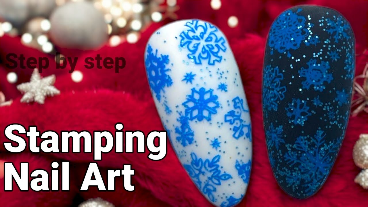 Stamping Nail Art | Step by step - YouTube