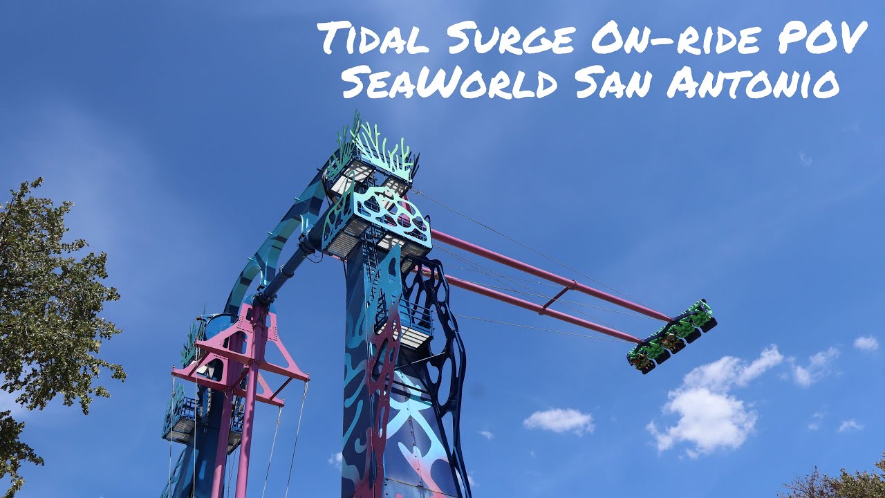 Tidal Surge On-Ride POV | SeaWorld San Antonio - YouTube