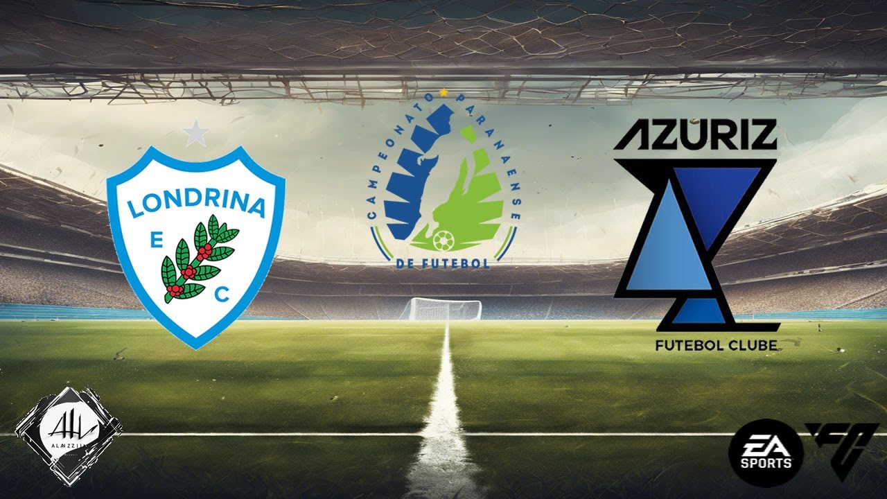 Londrina x Azuriz - 8 rodada Campeonato Paranaense 2025 - FC 24 - YouTube