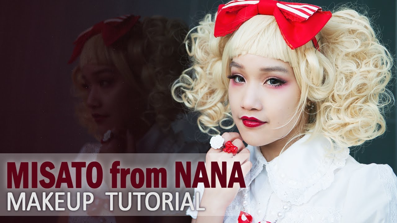 MISATO from NANA | Cosplay Makeup Tutorial - YouTube