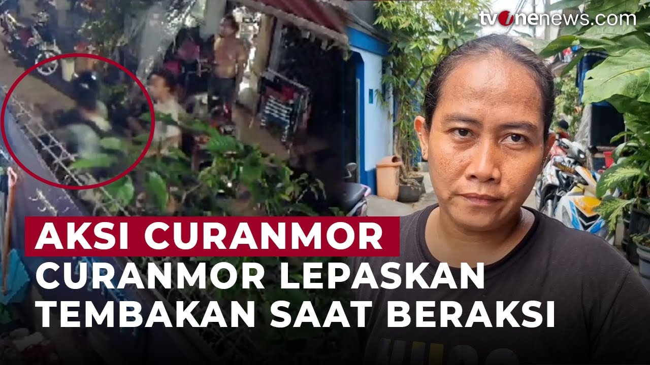 Aksi Curanmor Terekam CCTV, Pelaku Melepas Tembakan Saat Kepergok Warga ...