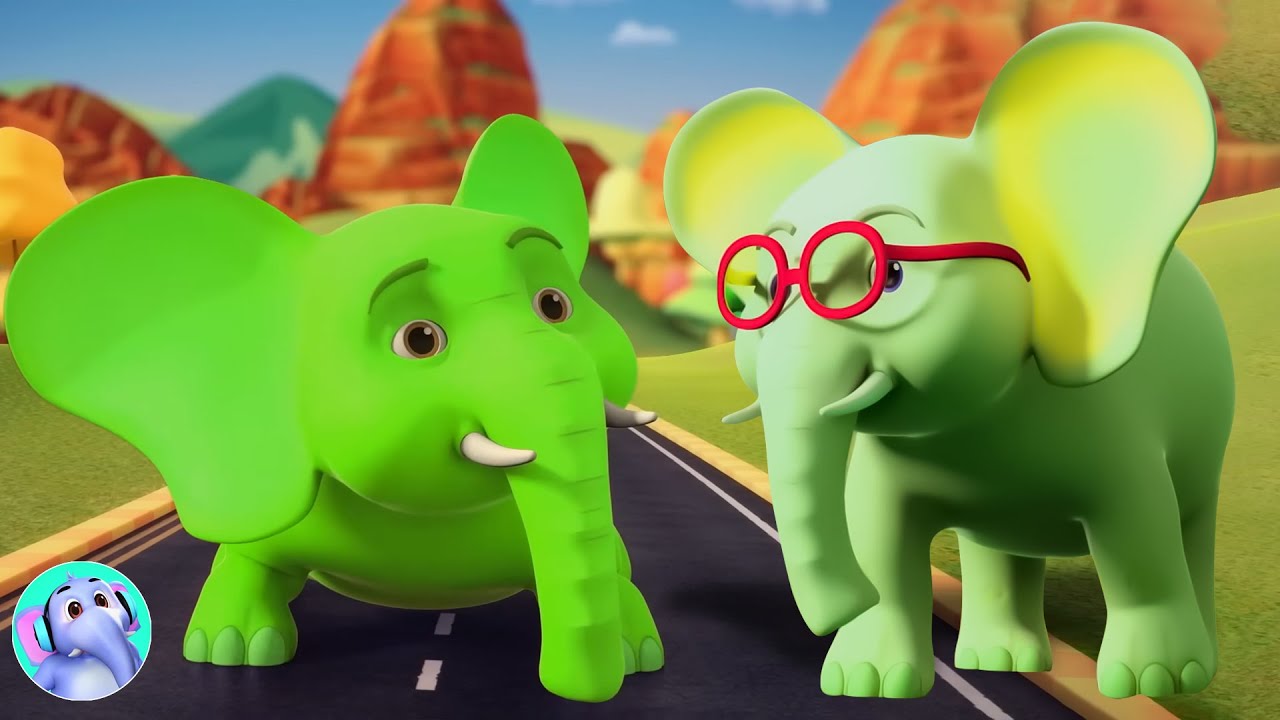 Ek Mota Hathi Song, एक मोटा हाथी, Baby Rhymes in Hindi and Cartoon ...