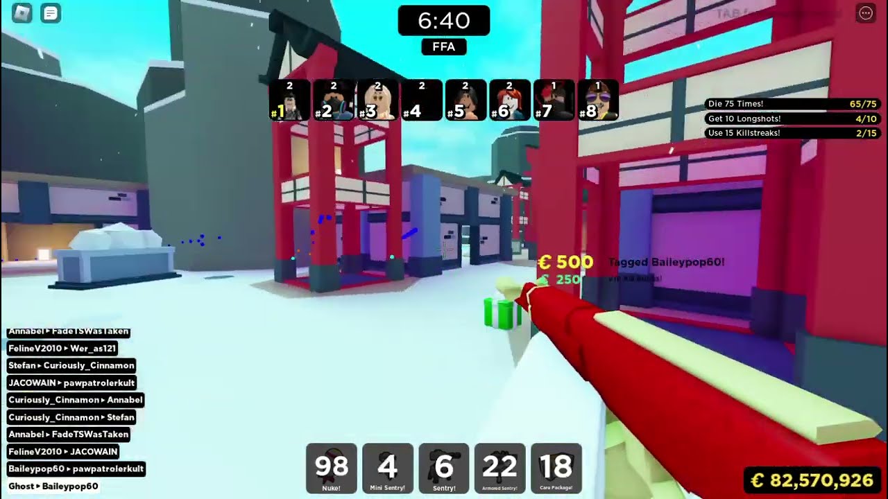 Saving Up For Dark Matter Gun! Suijin Map | Roblox Big Paintball - YouTube