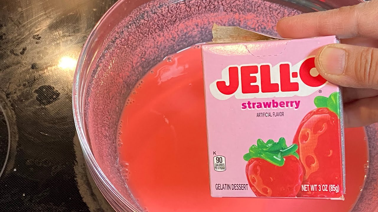 How To Make Jello from a box - YouTube
