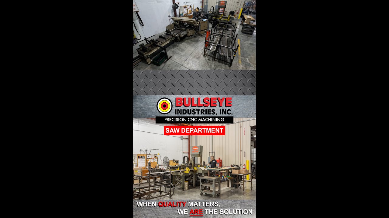 Saw Department | Bullseye Industries, Inc. - YouTube