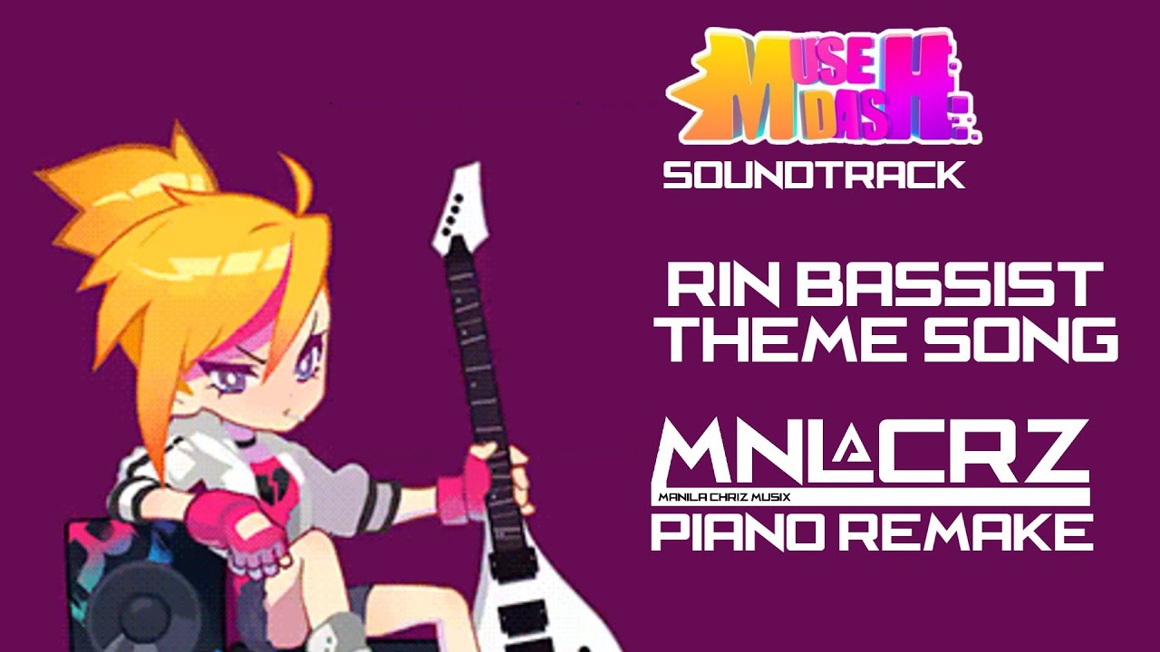 Rin Bassist Theme Song From Muse Dash (MNLCRZ Piano Remake) - YouTube