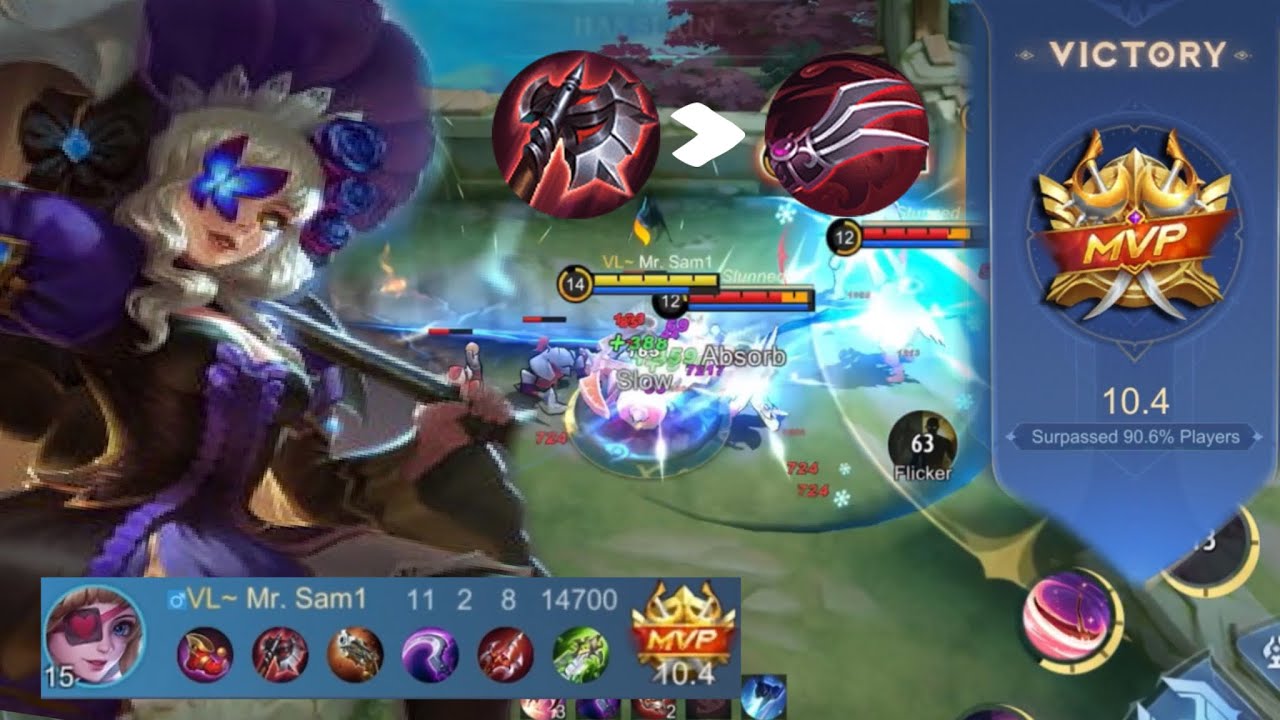 BLOODLUST AXE BETTER THAN HAAS CLAWS??? Il mobile legends gameplay ...