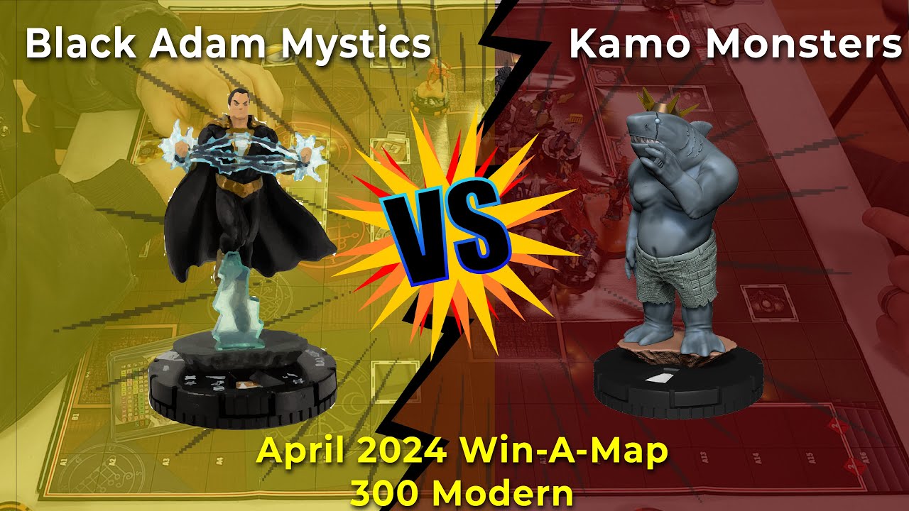 Black Adam vs. Kamo: 300-Point Modern Gameplay! (WIN-A-MAP Round 3 ...