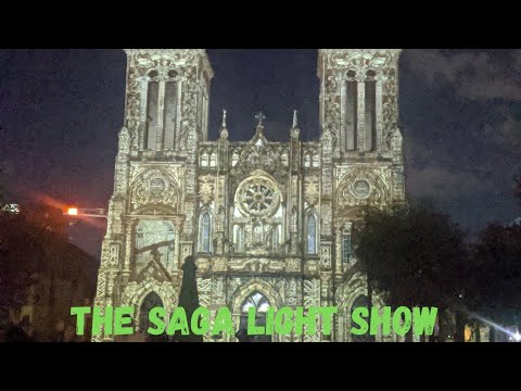 San Fernando Cathedral (The Saga Light Show) San Antonio Tourist ...
