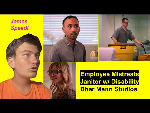 Employee Mistreats Janitor w/ Disability - Dhar Mann Studios [REACTION ...