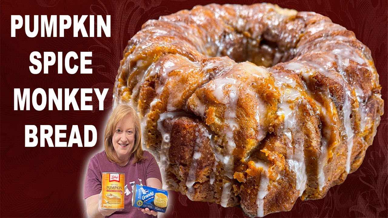 PUMPKIN SPICE MONKEY BREAD Recipe | How To Make Monkey Bread | Fall Dessert - YouTube