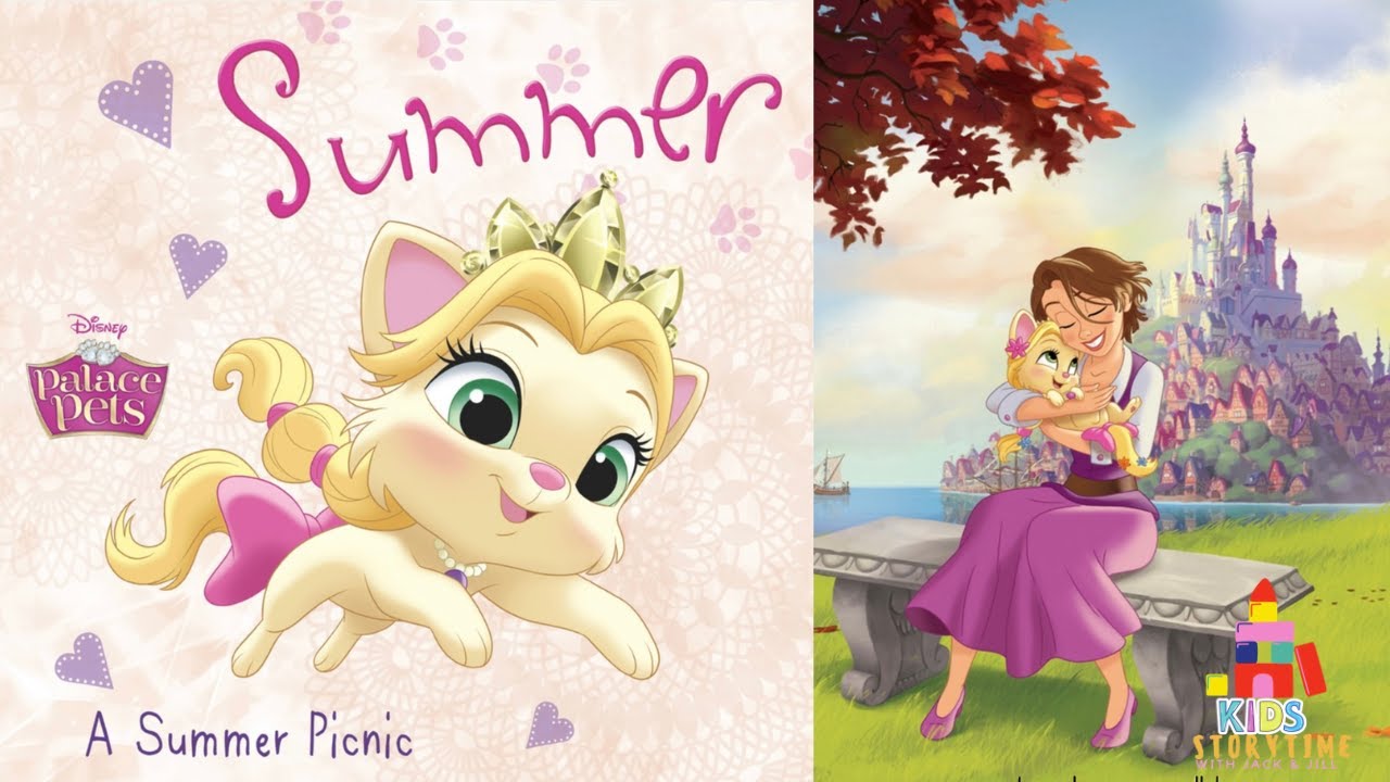 🐯🐶 Kids Book Read Aloud: Disney Palace Pets Summer - YouTube