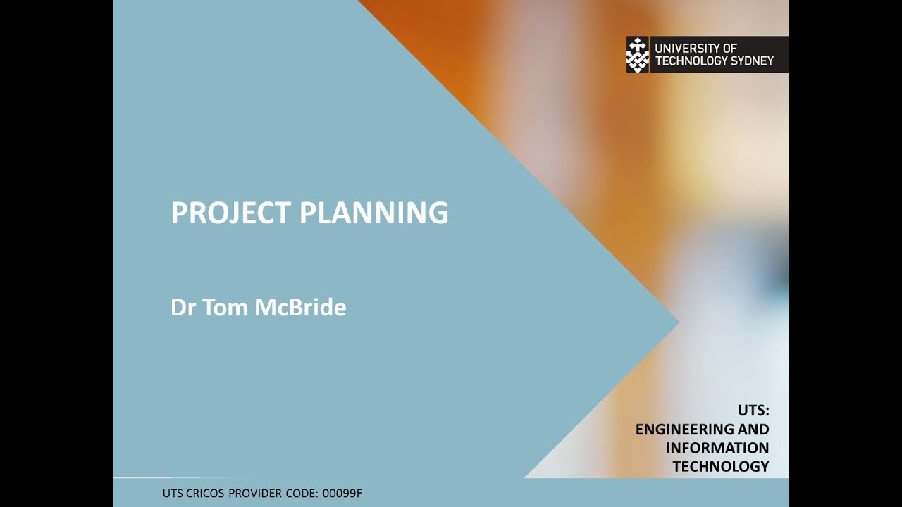 Project planning introduction - YouTube