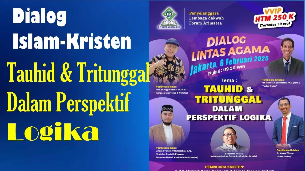 SEGERA! Pdt. MYM & Dr. Moses Wibowo VS Prof. Eggi Sudjana & Ust ...