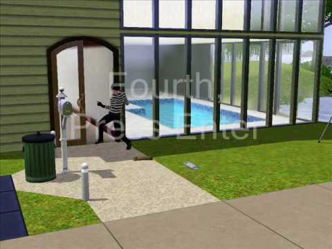 How to get Robbed on The Sims 3 - YouTube