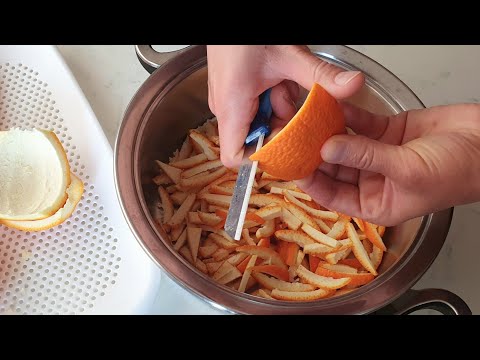 PORTAKAL KABUĞUNU ÇÖPE ATMAYA SON❗ BU TARİFTEN SONRA SOFRALARIN BAŞ TACI OLACAK😍