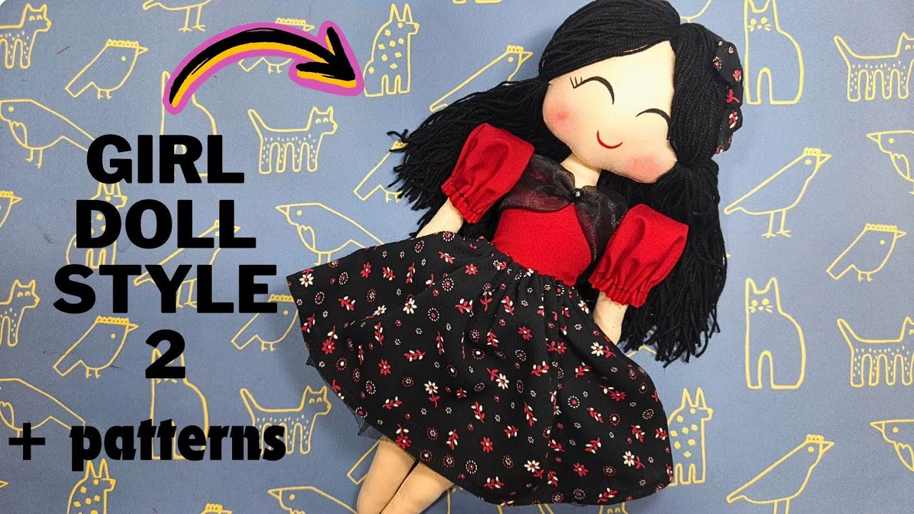 Making this beautiful doll at home 🥰 ️ | diy doll | making doll for toy ...