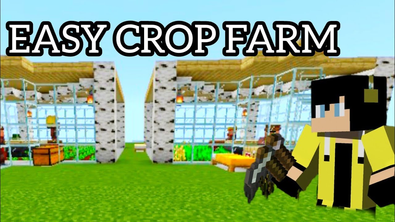 I MADE A EASY FOOD FARM IN MINECRAFT SURVIVAL. EPISODE 8 . LOL SATYAM ...