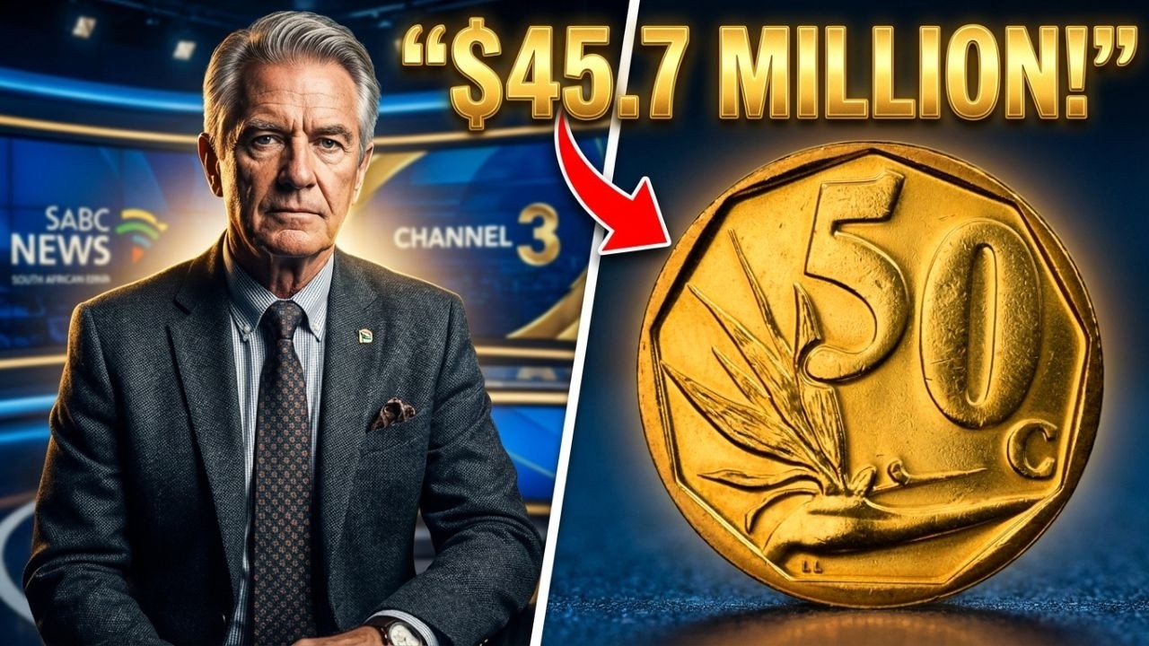 South Africa 2008 50 Cents Coin Worth $45.7 Million Explained - YouTube