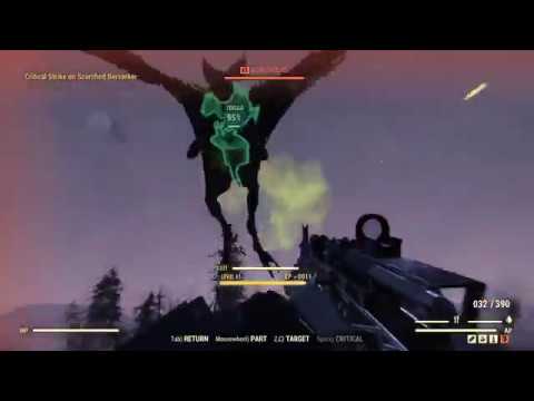 Fallout 76: Solo Scorchbeast Kill in Under a Minute - Stealth Commando ...