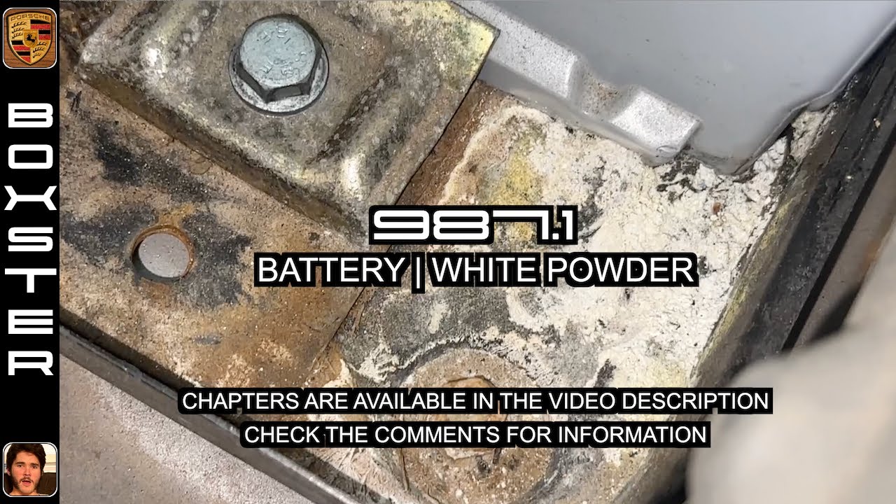 Battery | White Powder | Porsche Boxster (987.1 and 987.2) (2005 - 2012 ...