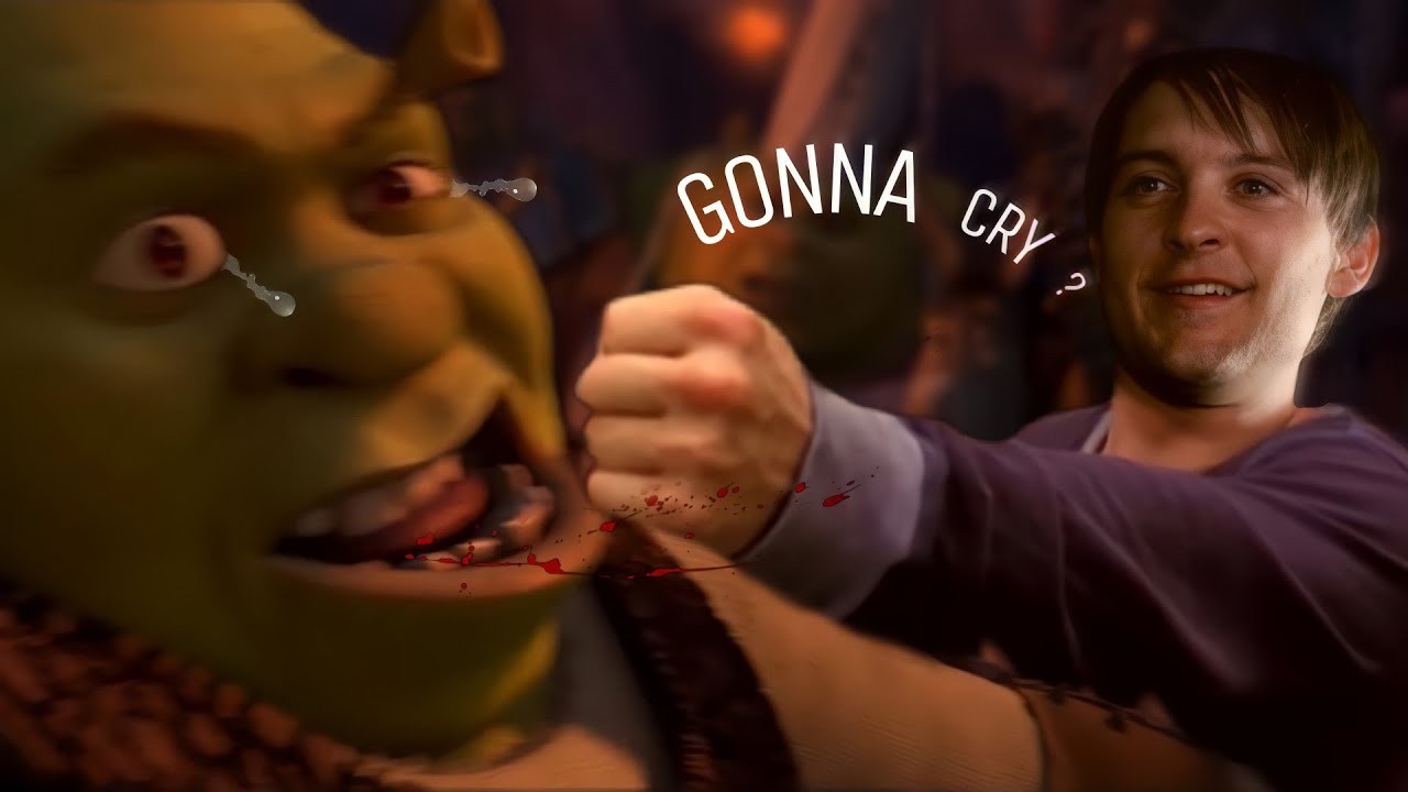 Bully Maguire humiliates Shrek - YouTube
