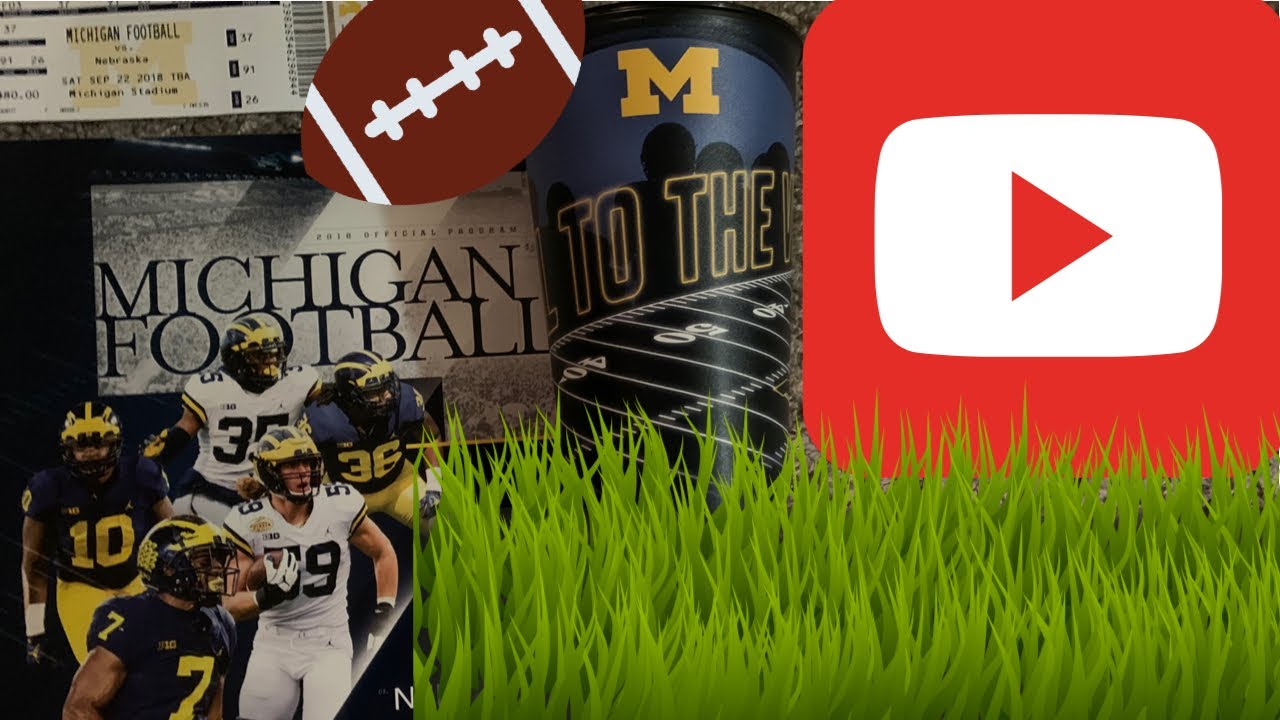 Michigan Football Souvenir Display - YouTube