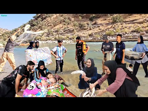 Real nomadic life | Tough challenges, exciting fishing and riverside cooking