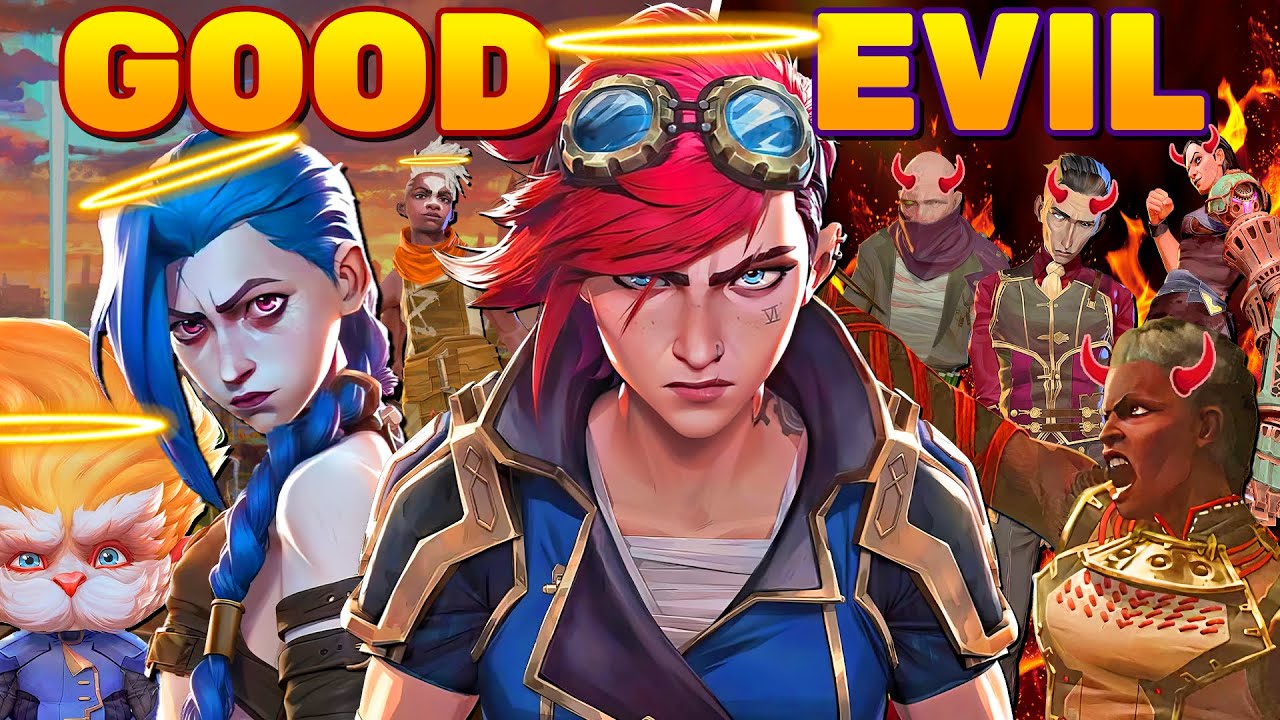Arcane Characters: Good to Evil - YouTube