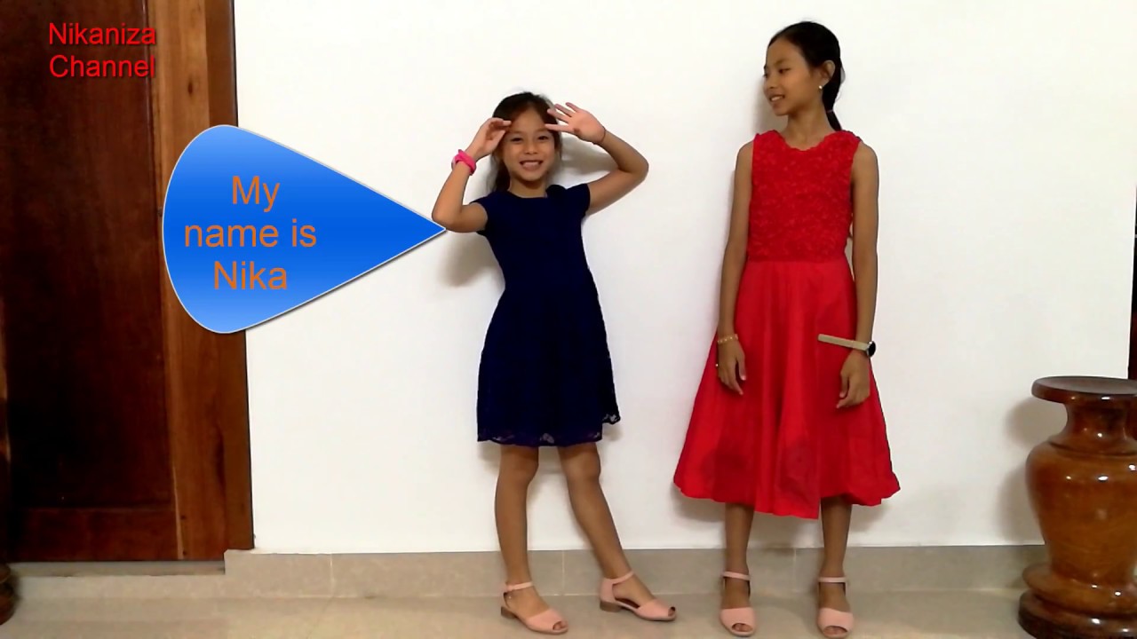 Five little Ducks, Song for kids, Nika and Niza Sing a song - YouTube