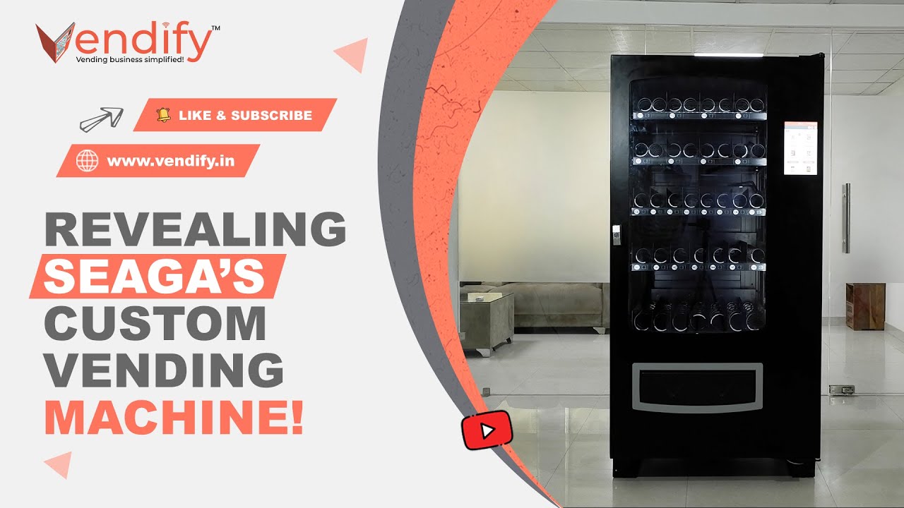Seaga's custom vending machine | #vendify #seaga # ...