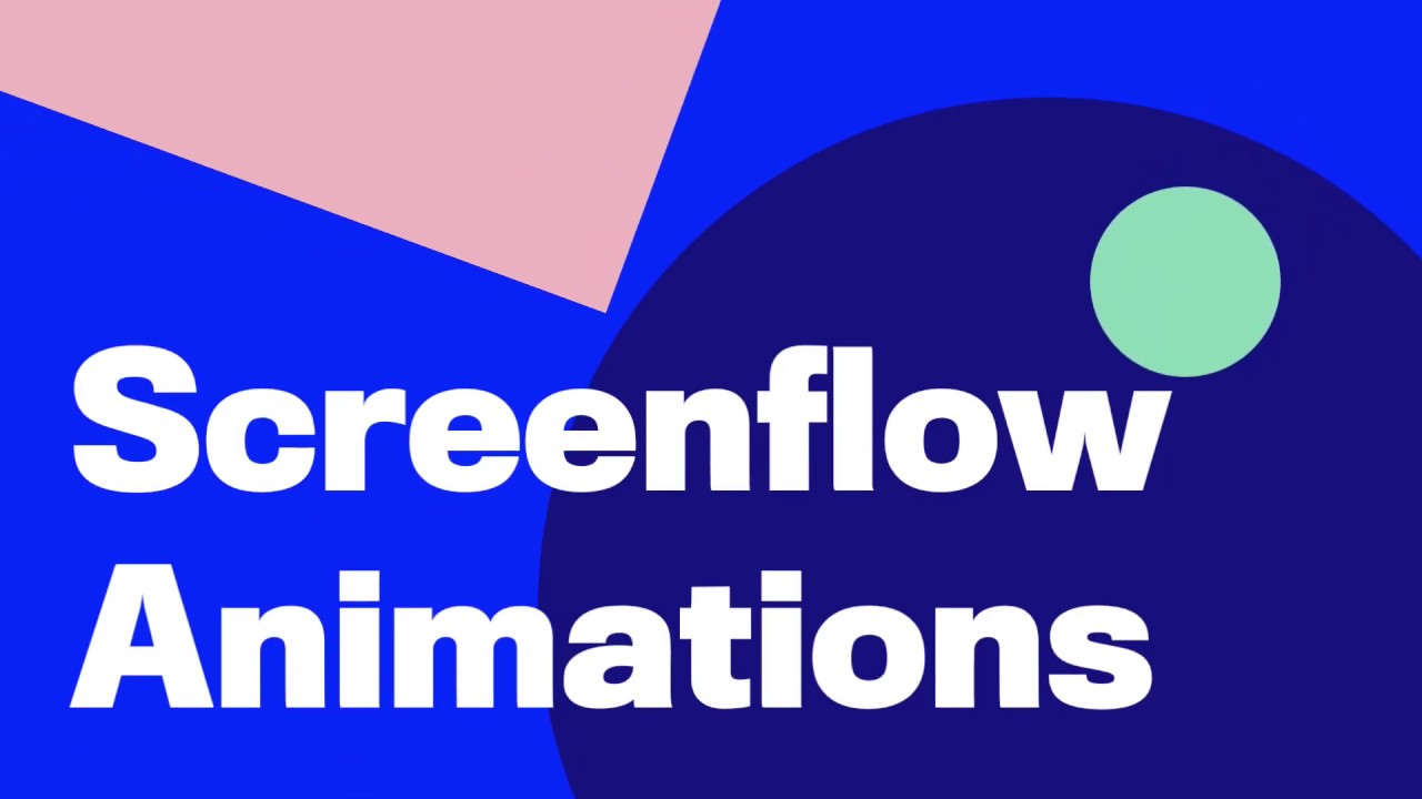Screenflow Animation Foundations (2020 Edition) - YouTube