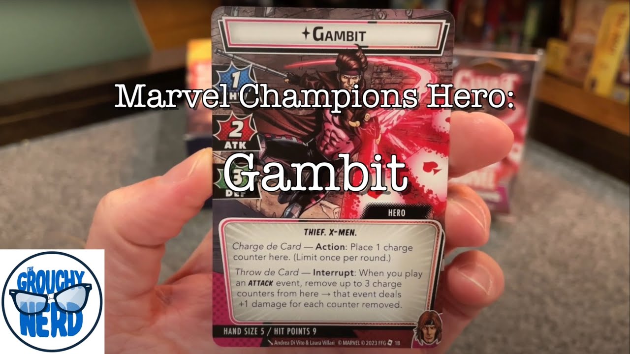 Marvel Champions Hero Pack: Gambit - YouTube