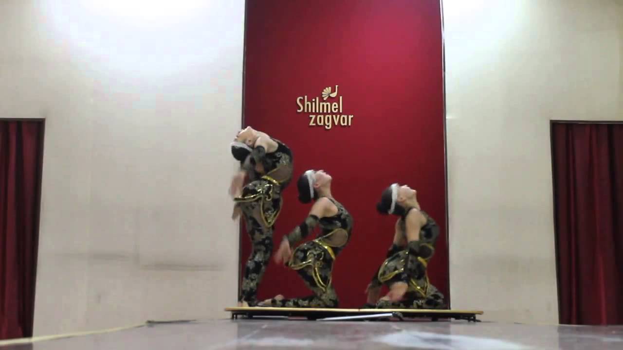 classic trio contortion - YouTube