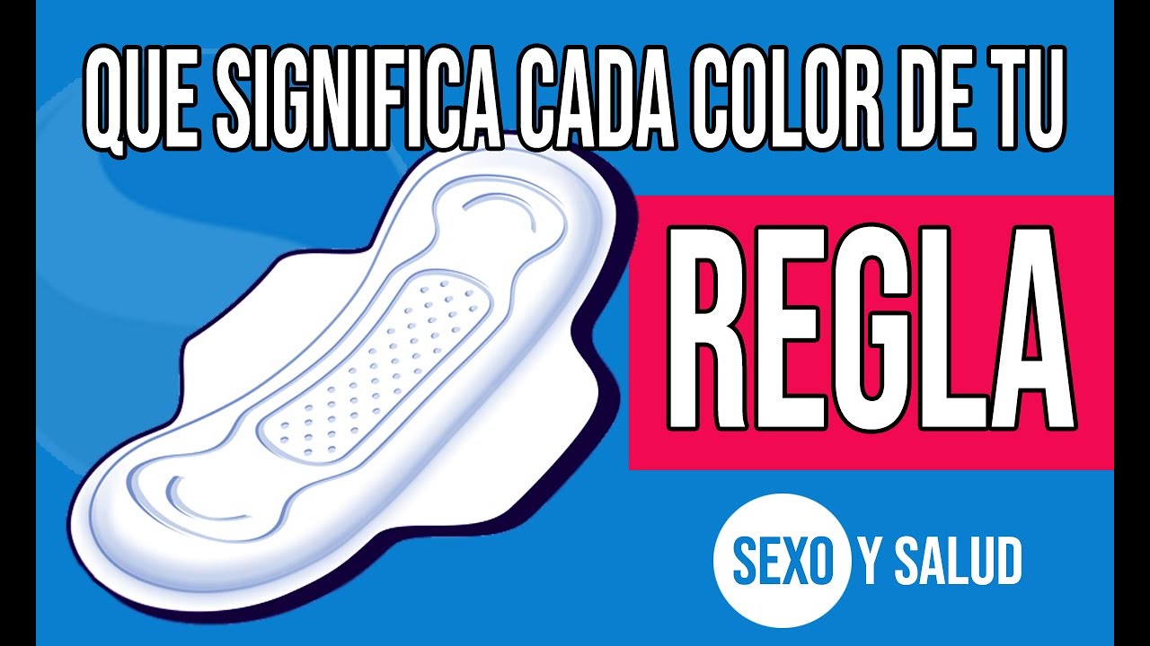 QUE DICE EL COLOR DE TU PERIODO DE TU SALUD 🔴 - YouTube