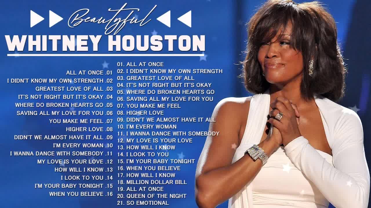 17Whitney Houston Greatest Hits Best song Of Whitney Houston l Whitney ...