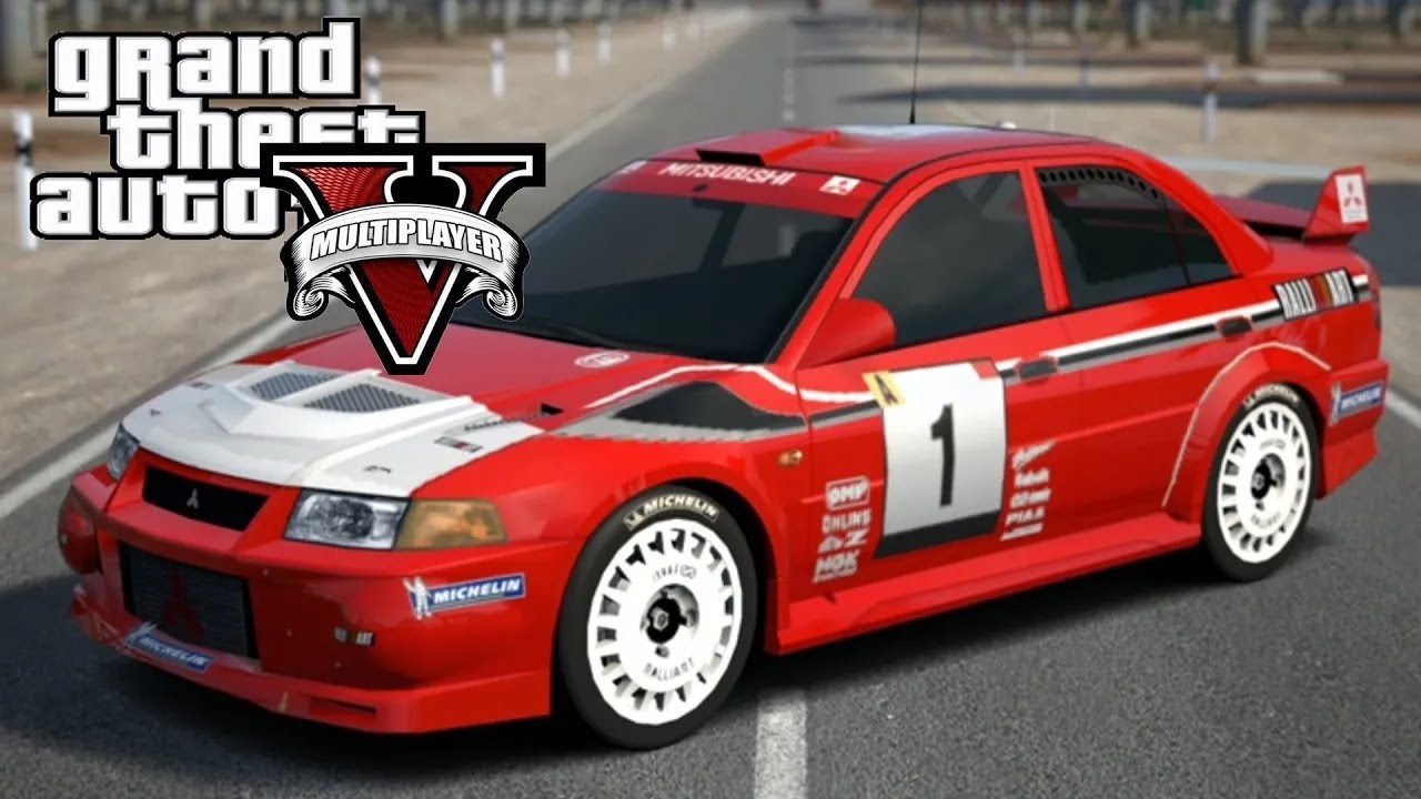 Gta 5 Evo 6 wrc Rally Car Mod oi3 FiveM ViP mods3 oi3 - YouTube