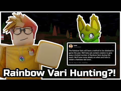 RAINBOW VARI will be OBTAINED BY HUNTING?!? | Loomian Legacy - YouTube