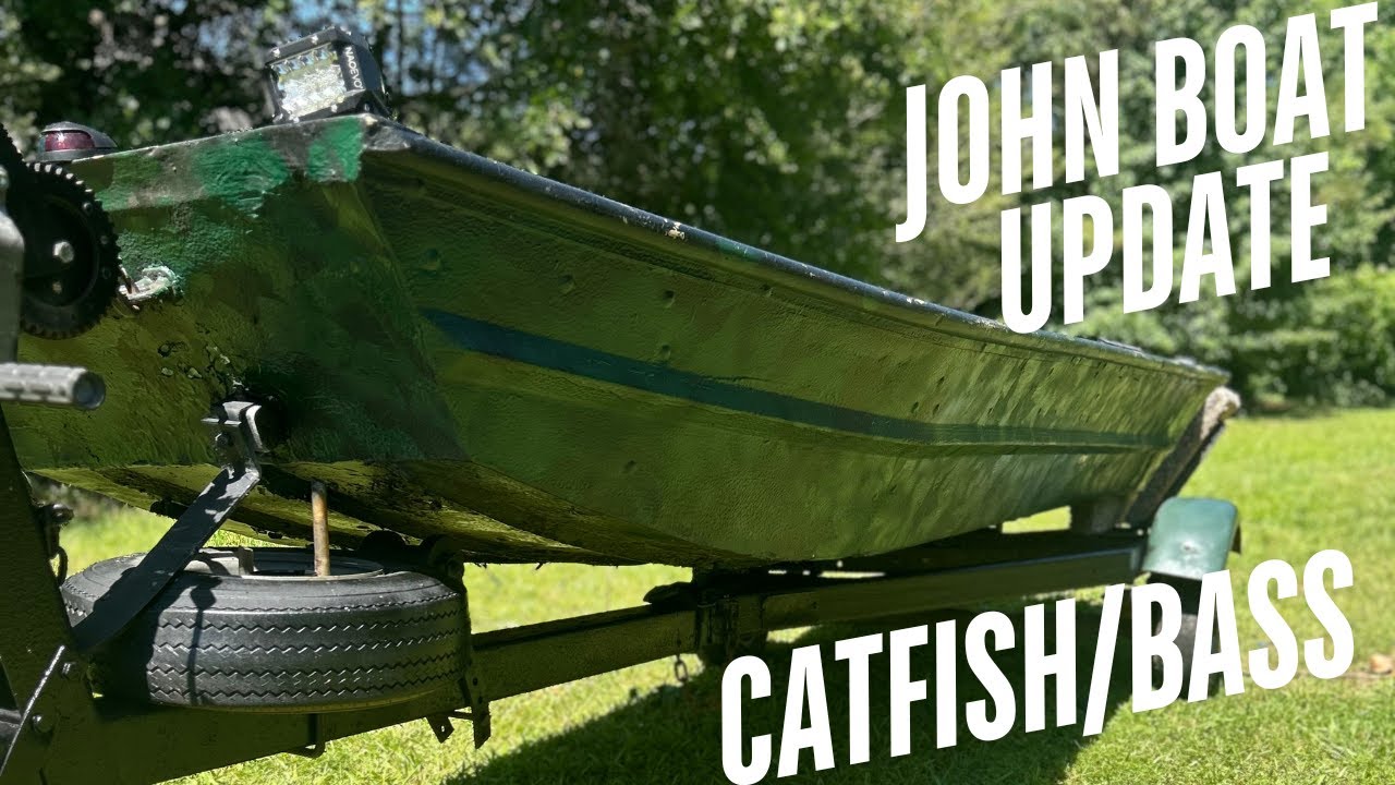 UPDATE ON THE JOHN BOAT!!!!!! - YouTube
